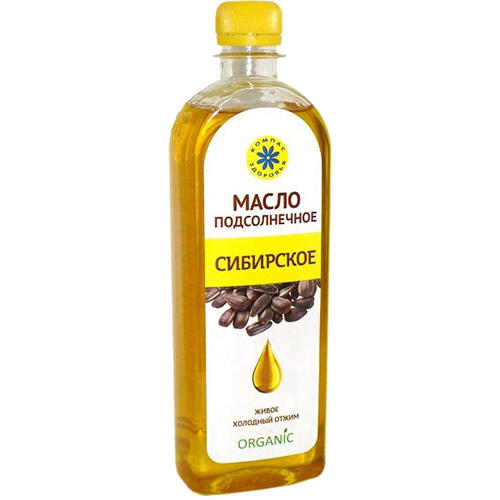 Купить Масло подсолнечное "Сибирское", нерафинированное 500 мл Компас ...