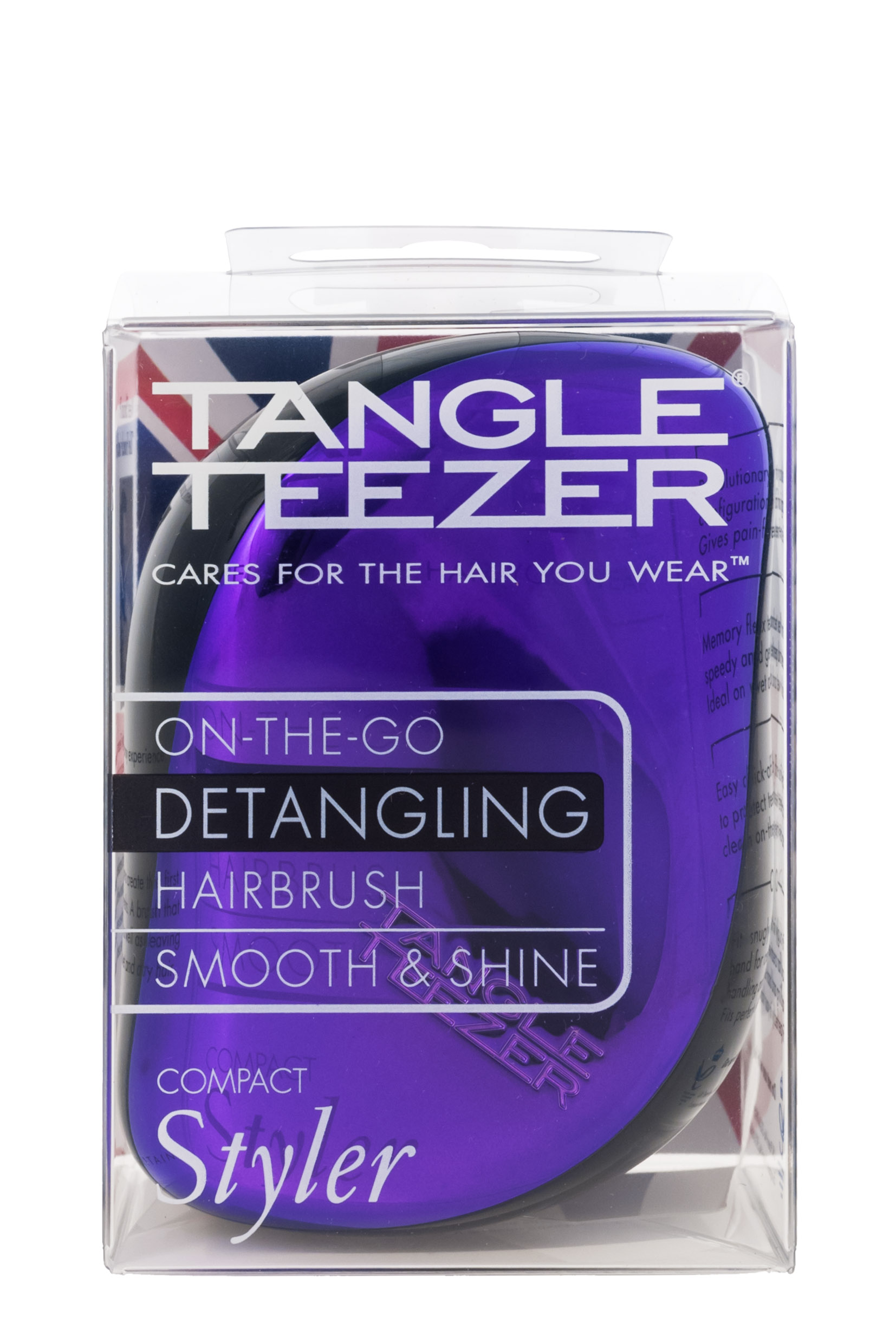 Купить Расческа Тангл Тизер Компакт Стайлер Пёрпл Дазл Tangle Teezer ...